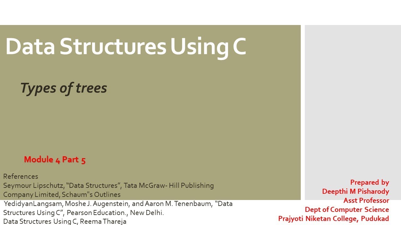 Expression trees & Tournament Trees