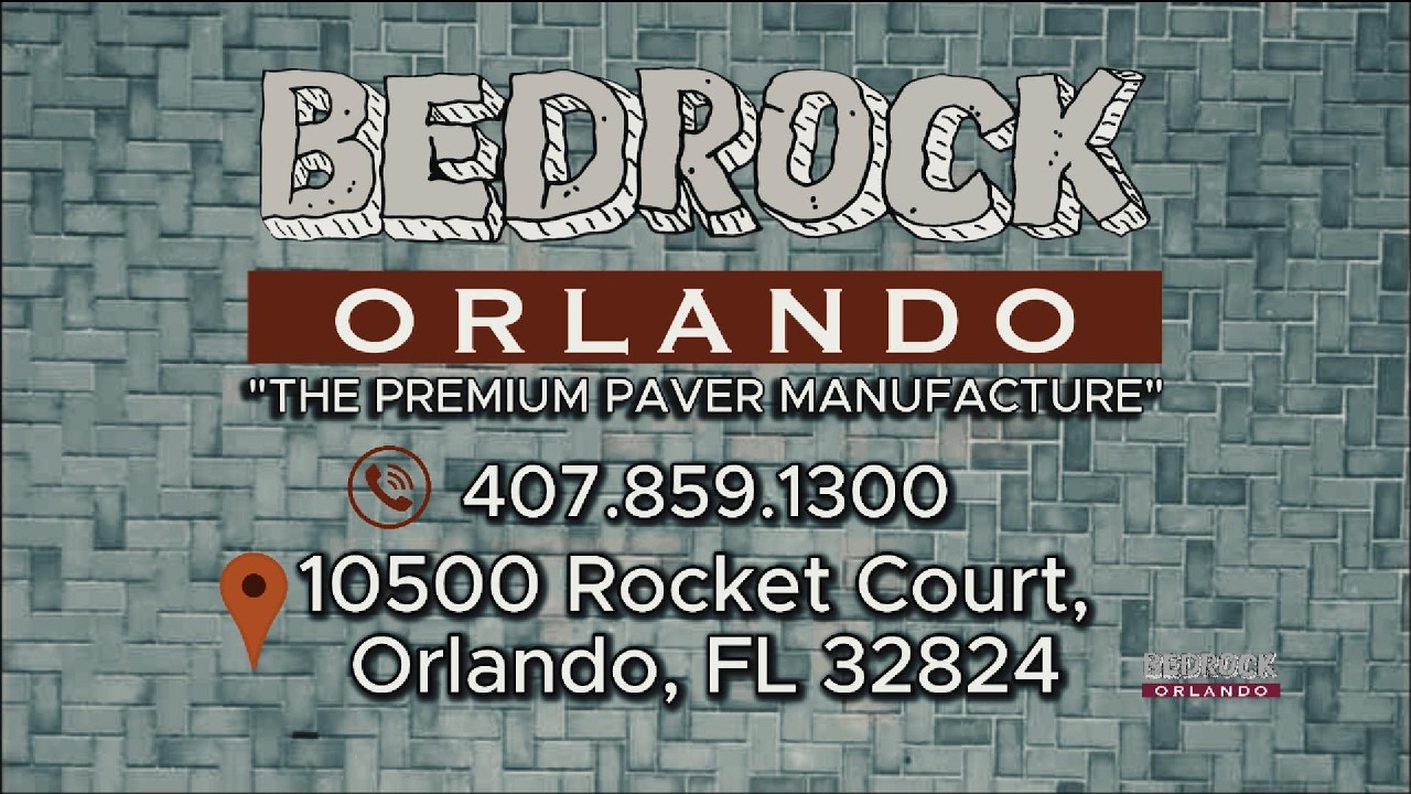 Commercial Pavers Orlando FL | 80mm & 100mm Heavy Duty Pavers | Bedrock Orlando