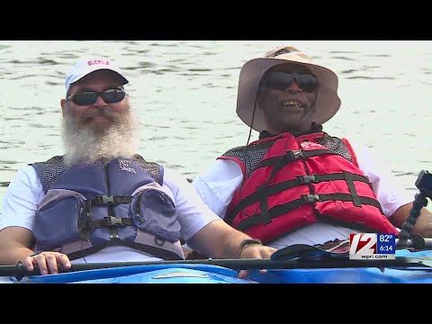 'It's really opened up my eyes': Kayaking, rowing give blind veterans a new lease on life