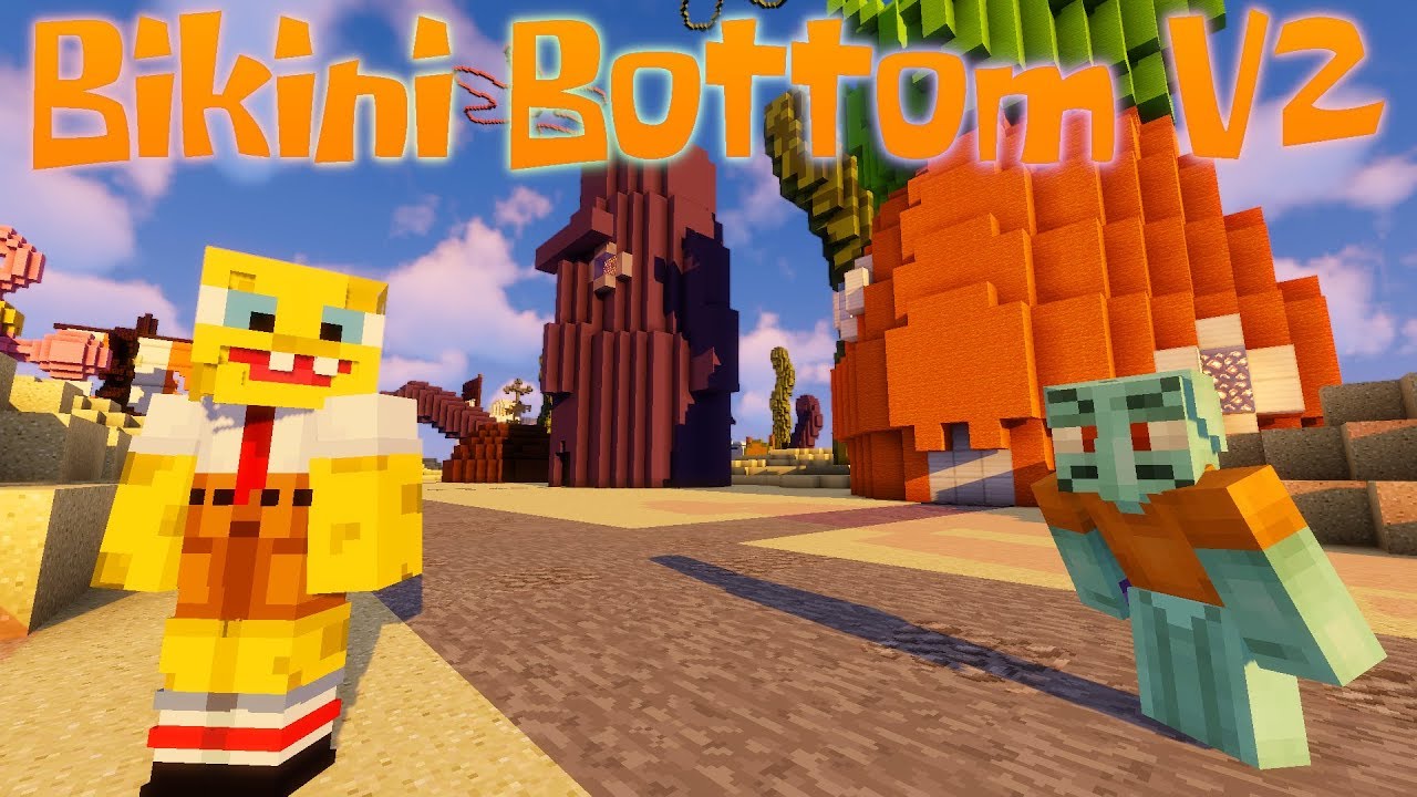 Spongebob Map Minecraft