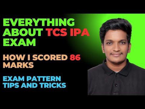 TCS ION Proctored Examination (IPA) Exam || How I Scored 86 Marks in IPA || Joining Bonus