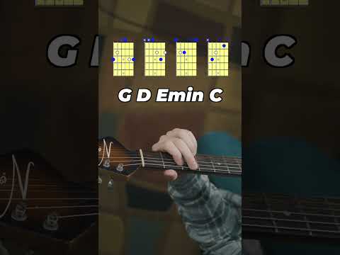 Play THOUSANDS Of Songs With These 4 Chords 🎸 #guitarlesson #guitarchords