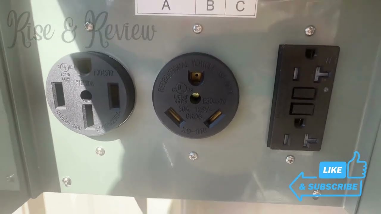 VEVOR Temporary Power Box – Ideal for Outdoor & Construction | PLUG & PLAY – SIMPLE INSTALLATION!