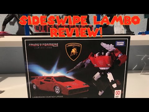 Transformers Masterpiece Series Takara Tomy Lambor/Sideswipe Review!