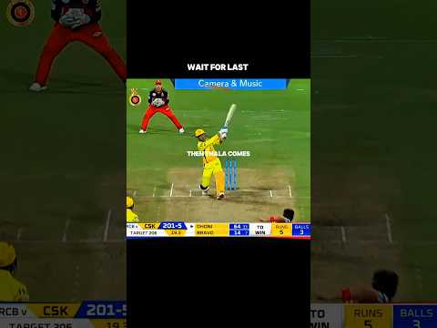 MS Dhoni Destroyed RCB 💥 | #cricket #shorts #csk #ipl #icc #bcci