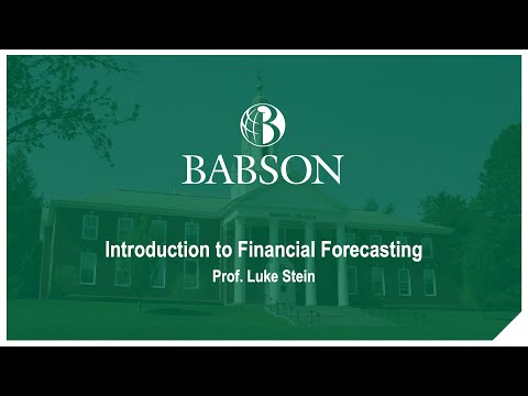 Introduction to financial forecasting