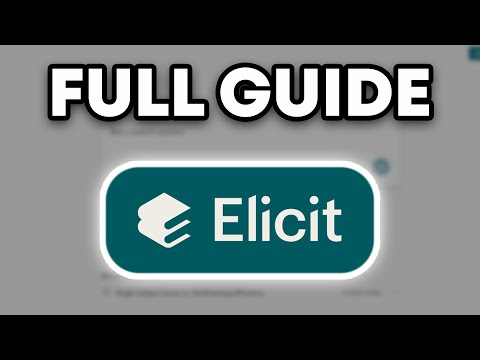 How To Use Elicit to Summarize Research Papers | Elicit Tutorial
