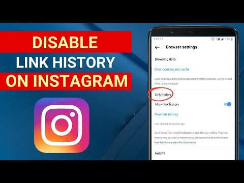 How To Disable Link History On Instagram | NEW UPDATE (2024)