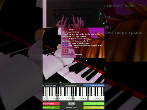 I played my HARDEST SONG In Roblox Got Talent