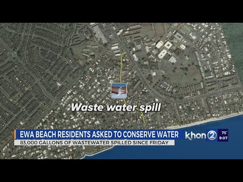 Ewa beach residents asked to conserve water