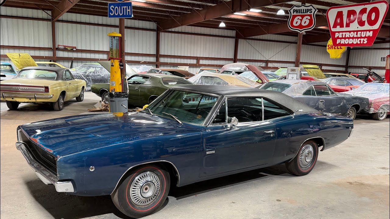 1968 Dodge Charger RT Hemi Export Survivor Walk Around Video 
