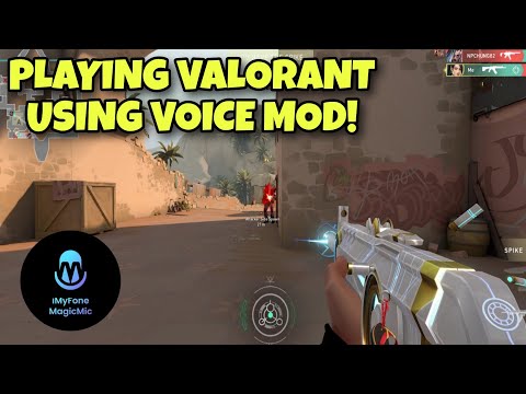 Playing Valorant using iMyFone Magic Mic!