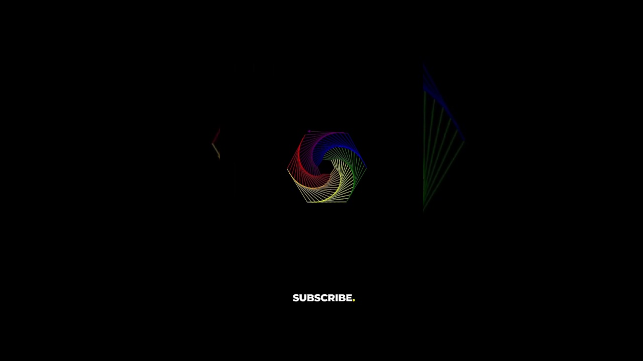 Amazing Geometric Graphics Pattern using Python turtle 🐢  #519 #coding #programming #programmer