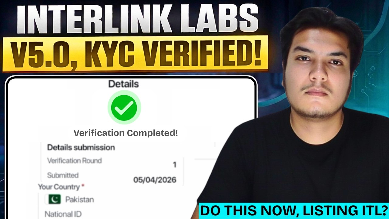 Interlink Network App Version 5.0 Launch & Kyc Process | Interlink Labs Kyc Do This | Cryptomentory