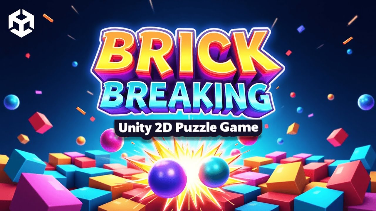 Brick Breaking Unity Game Template | Unity 2D Puzzle Game Template | Unity Brick Breaker Game