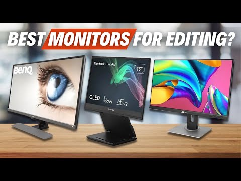 6 Best Monitors For Video Editing 2025 | TOP 6 picks For Any budget!
