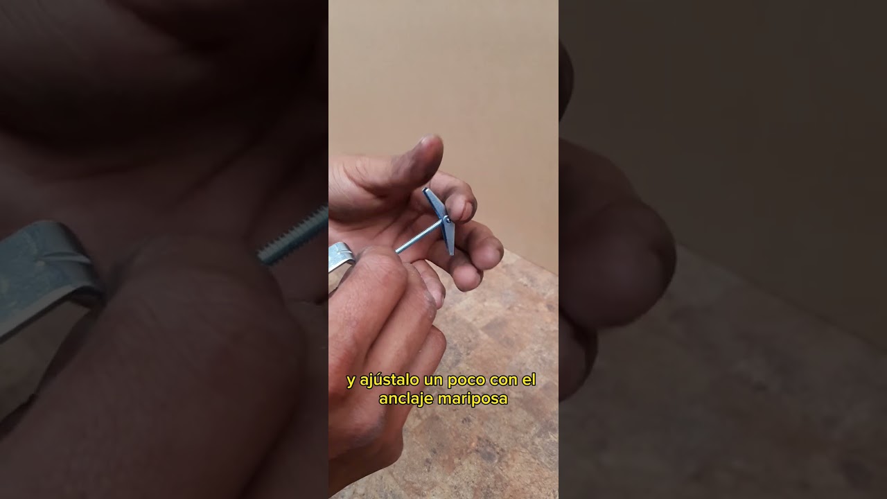 👉 BUTTERFLY ANCHOR: Installation in 40 seconds 👷‍♂️ #shortvideo #viralvideos #shorts