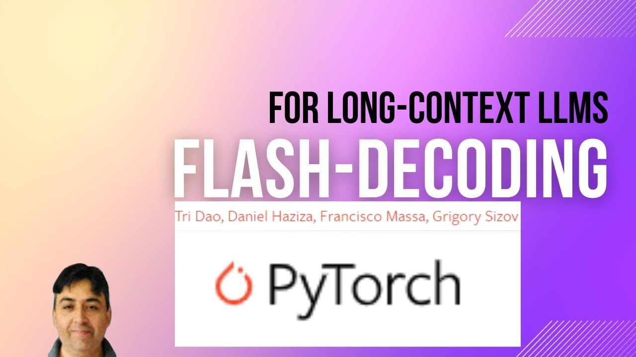 Flash Decoding for Long Context LLM