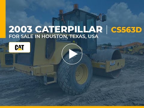 2003 Caterpillar CS563D For Sale in Houston, Texas, USA | MY-Equipment.com