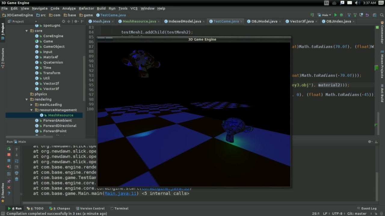 #52 3D Game Engine Tutorial: Mesh Management