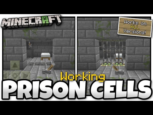 How to build a prison cell in Minecraft