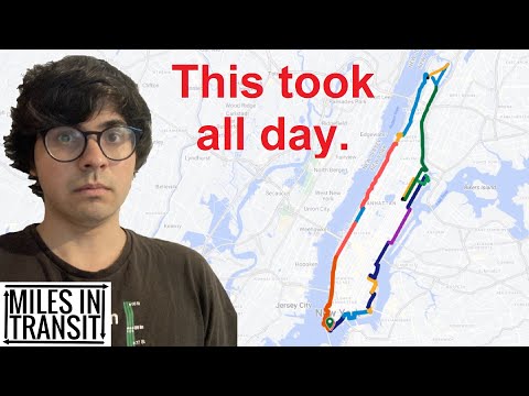 We Circumnavigated Manhattan Using ONLY BUSES