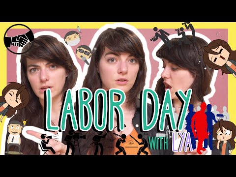 French LABOR DAY Words with Lya!