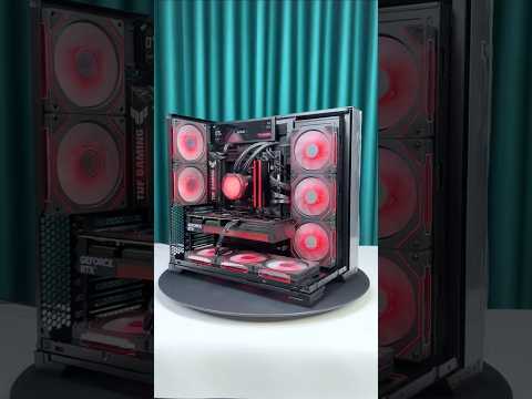 ULTIMATE Gaming PC Build 2025🤴 Ryzen 7-980OX3D + RTX 5070 Beast!☠️ #pcbuild ASMR #gaming #shorts