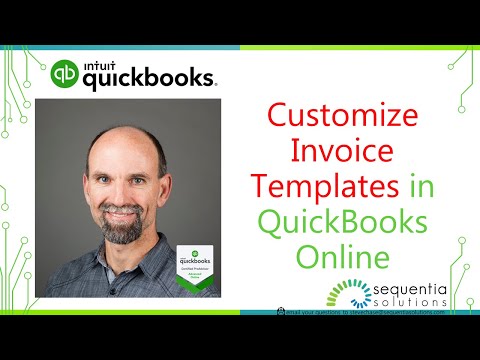 Customize Invoice Templates in QuickBooks Online