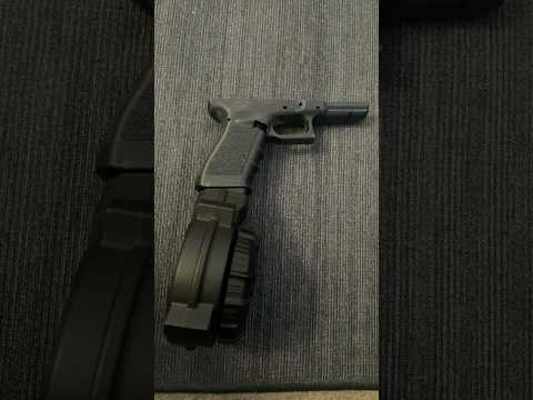Glock 17 3d printed #music #glock17 #glock #promag #3d printed #glockswitch #drummag