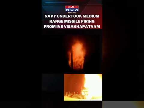 Watch! Aatmamirbhar Bharat: Indian Navy Successfully Tests Its Medium-Range Surface To-Air Missile