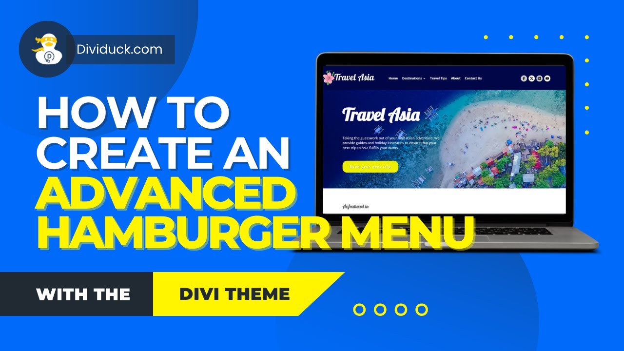 Hamburger Menu Triggers Horizontal Menu (jQuery & CSS)