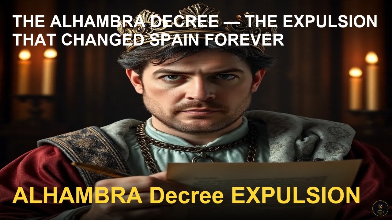 The Alhambra Decree The Expulsion That Changed Spain Forever