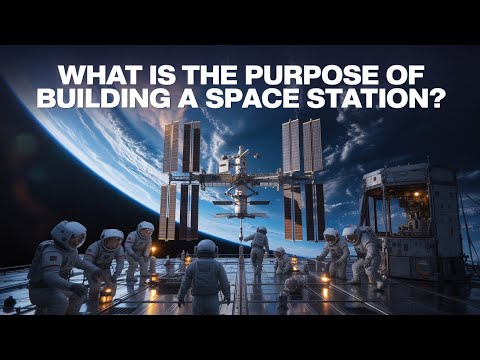 What is the purpose of building a space station?
