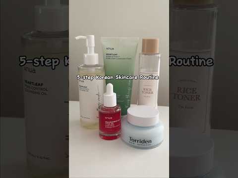 5-step Korean skincare routine for beginners 🫧