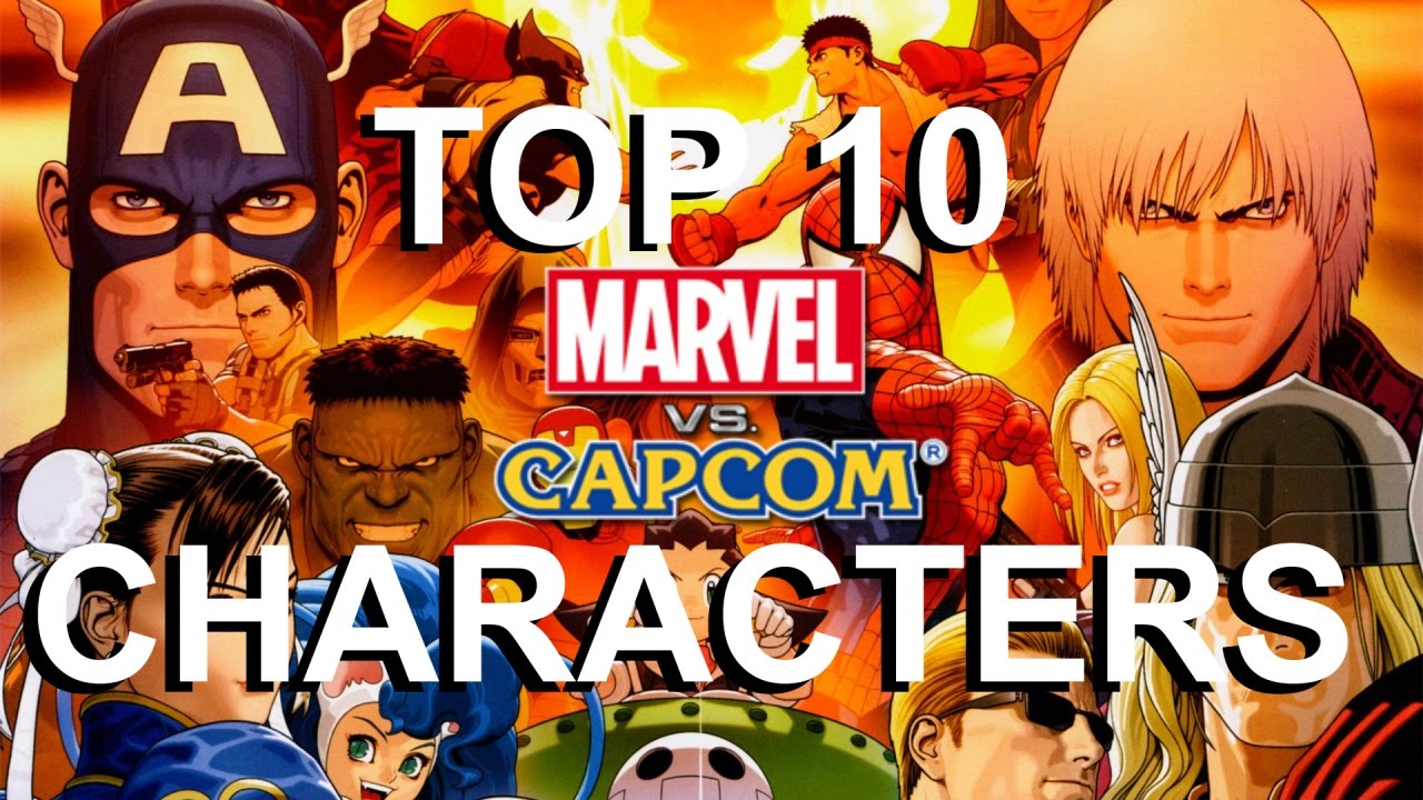 Top 10 Overpowered Marvel vs Capcom Characters!