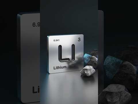 Lithium (Li) : A Discovery Story | #shorts #lithium #periodictable