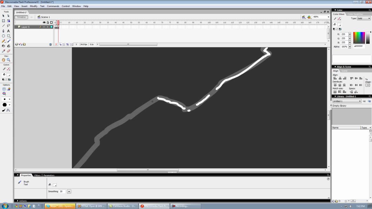 Flash Tutorial - Lightning Effect