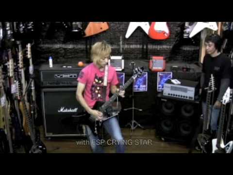 ESP Edwards Galneryus Syu Signature Crying Star E-CS-160 2011 | Reverb