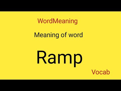 Ramp meaning in hindi||basic english vocabulary||basic english words||spoken_english