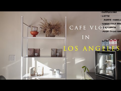 cafe hopping in LA 🍵| maru coffee | stereoscope | alchemist | laveta | 6xs sense coffee | cafe vlog