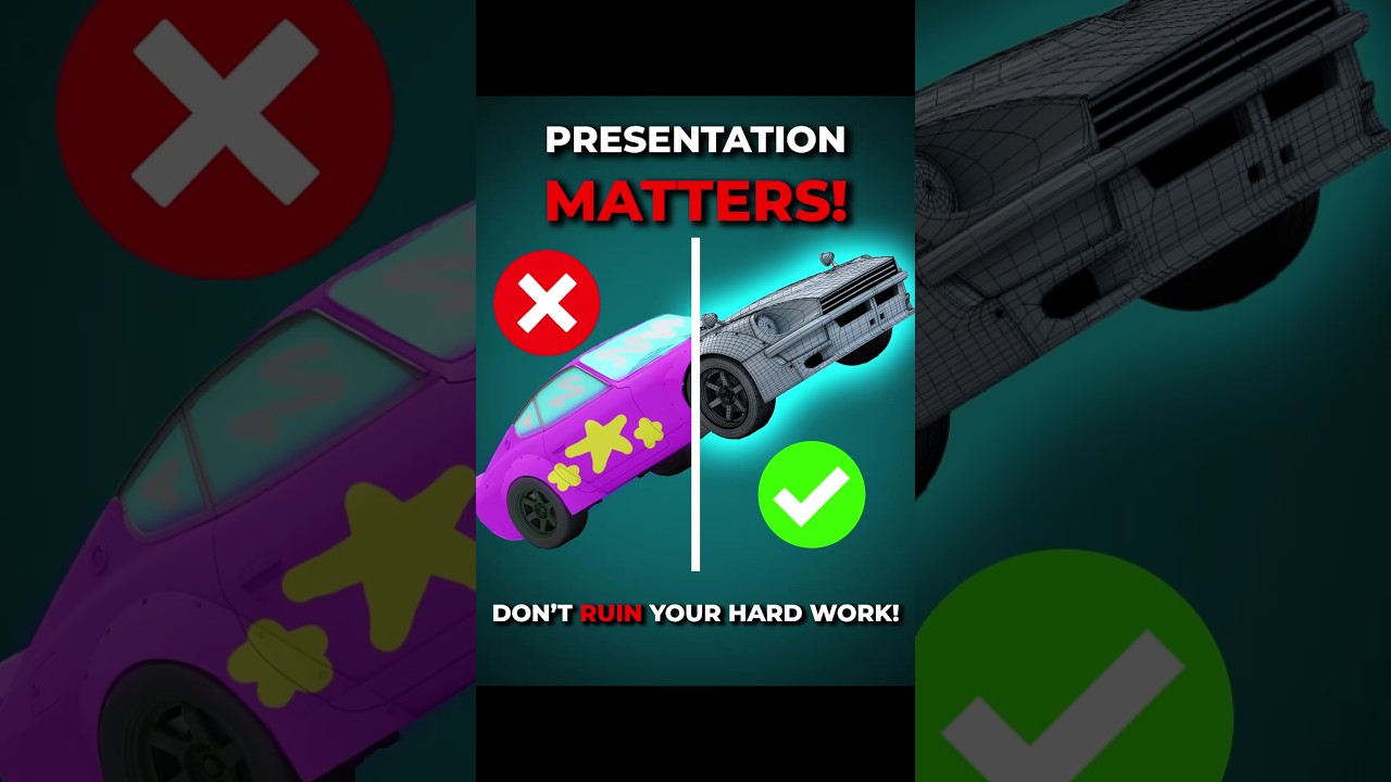 Hard Truth: Why Your Portfolio Isn't Great Yet #portfolio #3dart #gameart