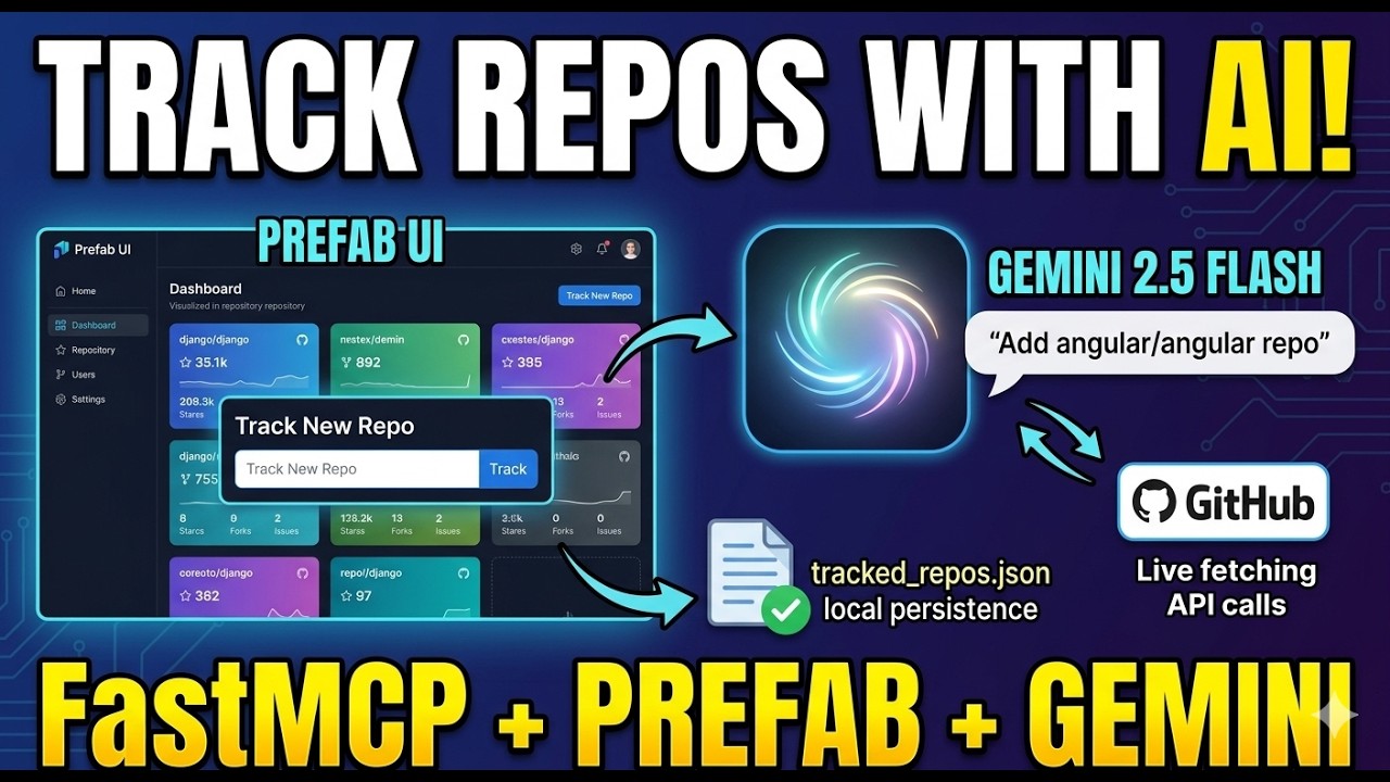 GitHub Repo Tracker (FastMCP + Prefab UI + Gemini)