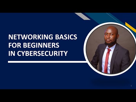 Networking Basics For Cybersecurity Beginners