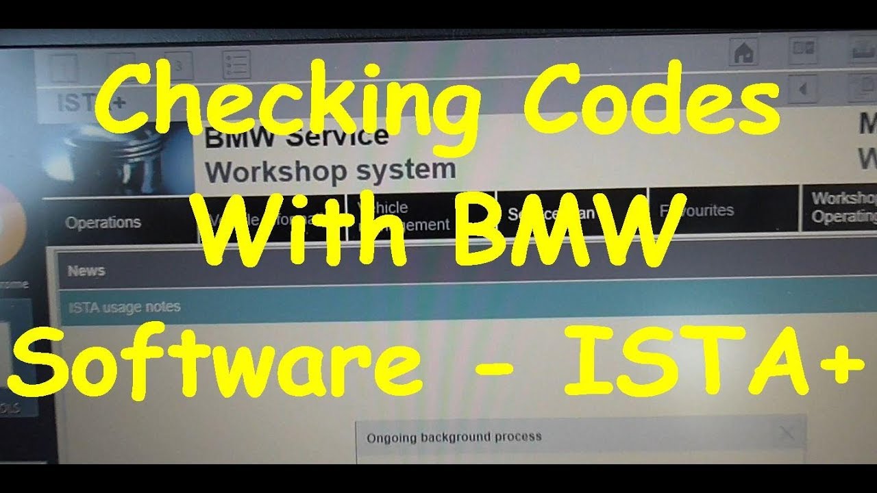 BMW E88 ISTA+ The best way to read your BMW error codes