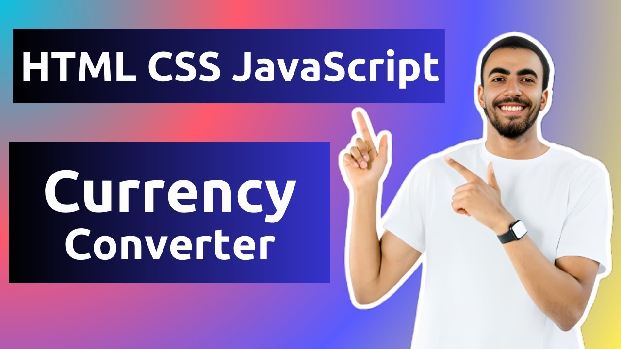 Build a Currency Converter with HTML CSS JavaScript (Live API)