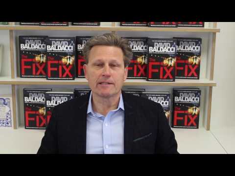 David Baldacci talks about his new book, The Fix