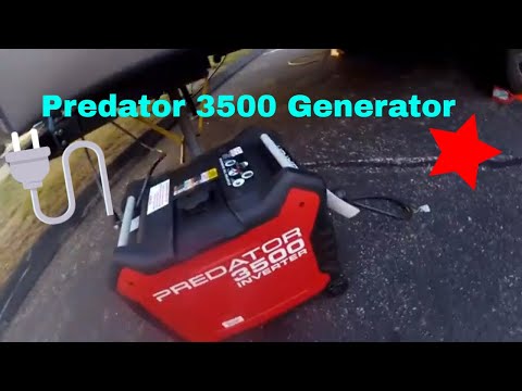 Predator 3500 Watt Super Quiet Inverter Generator from Harbor Freight