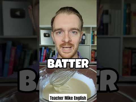 How to pronounce BITTER, BATTER, BATTER, and BUTTER in Englisj